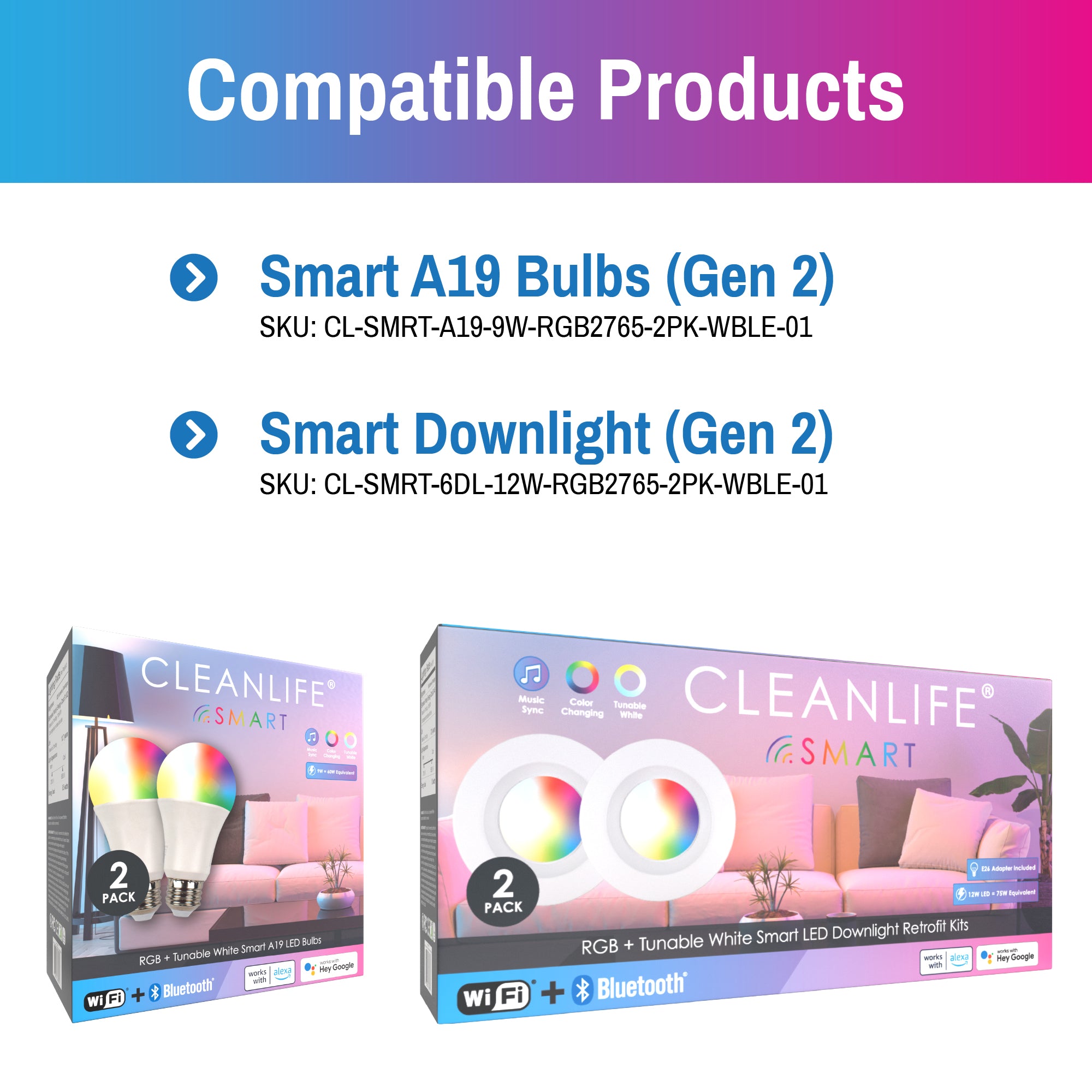 CLEANLIFE® Smart Remote Control