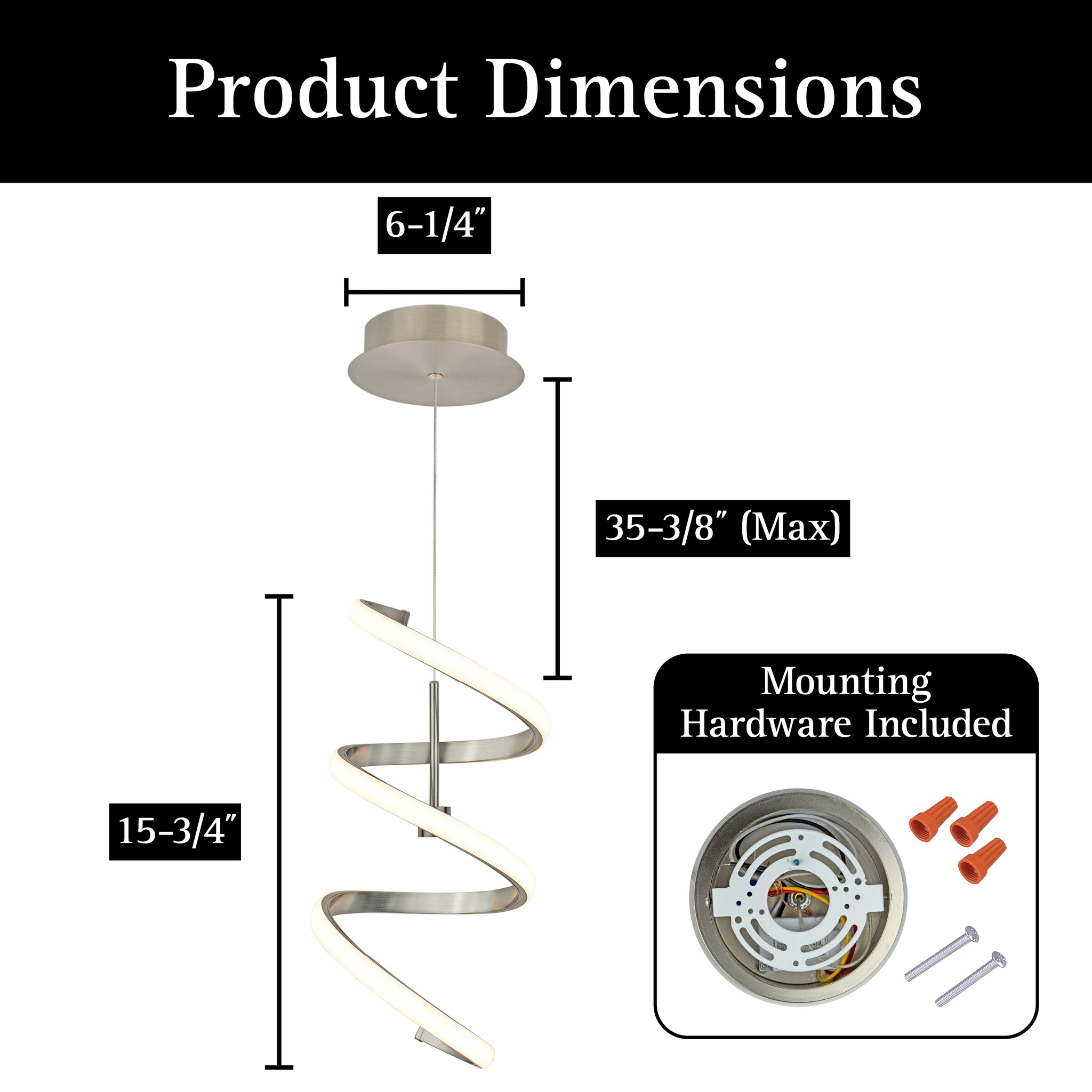 ULTRALUX® Helix LED Pendant – CLEANLIFE
