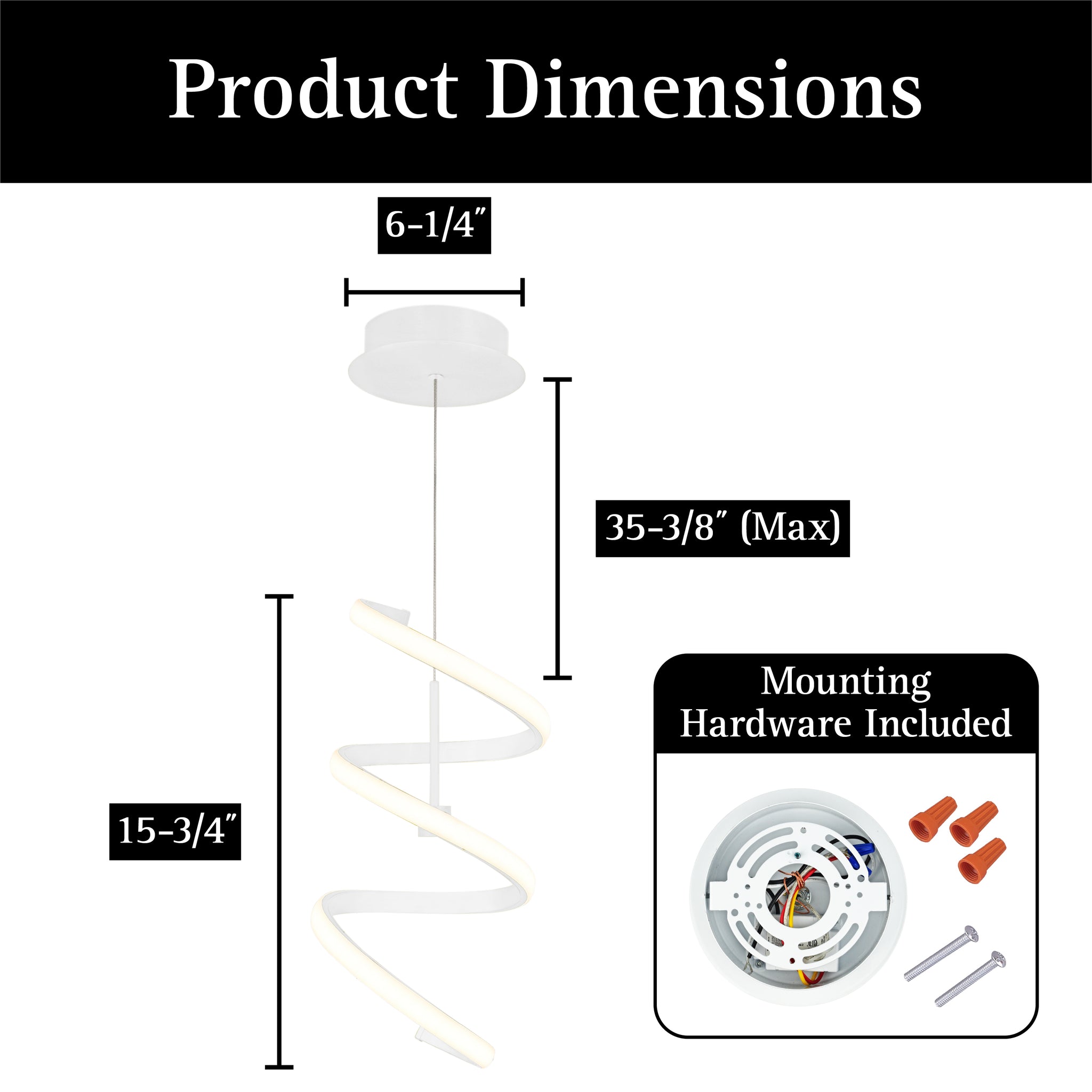 ULTRALUX® Helix LED Pendant – CLEANLIFE