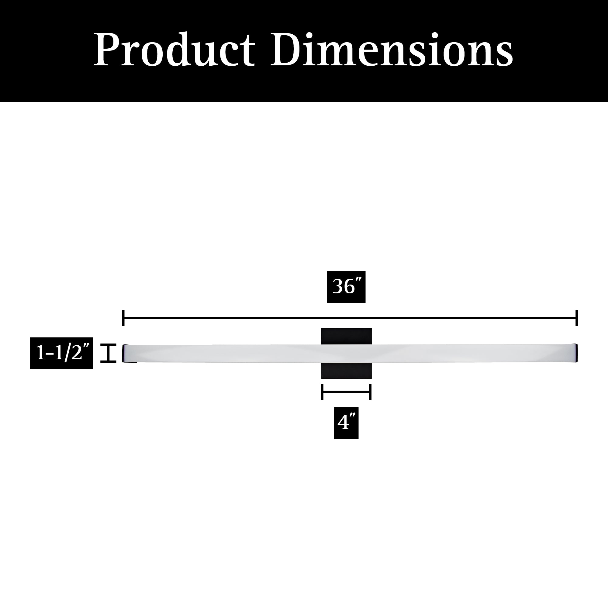 ULTRALUX® Utility LED Vanity Light Bar – CLEANLIFE